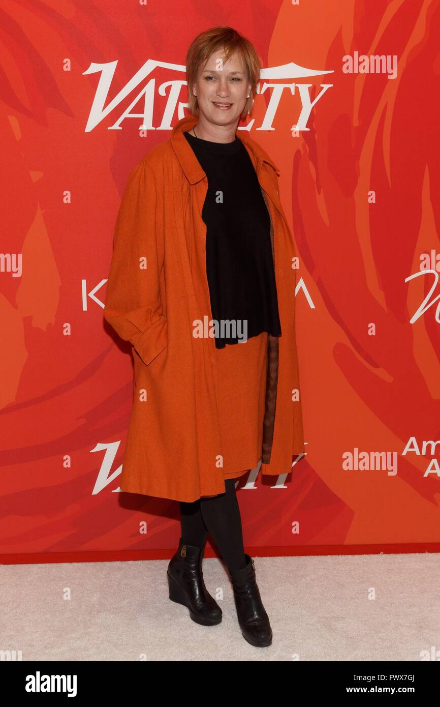 New York, NY, USA. 8th Apr, 2016. Anne Carey at arrivals for Variety's ...