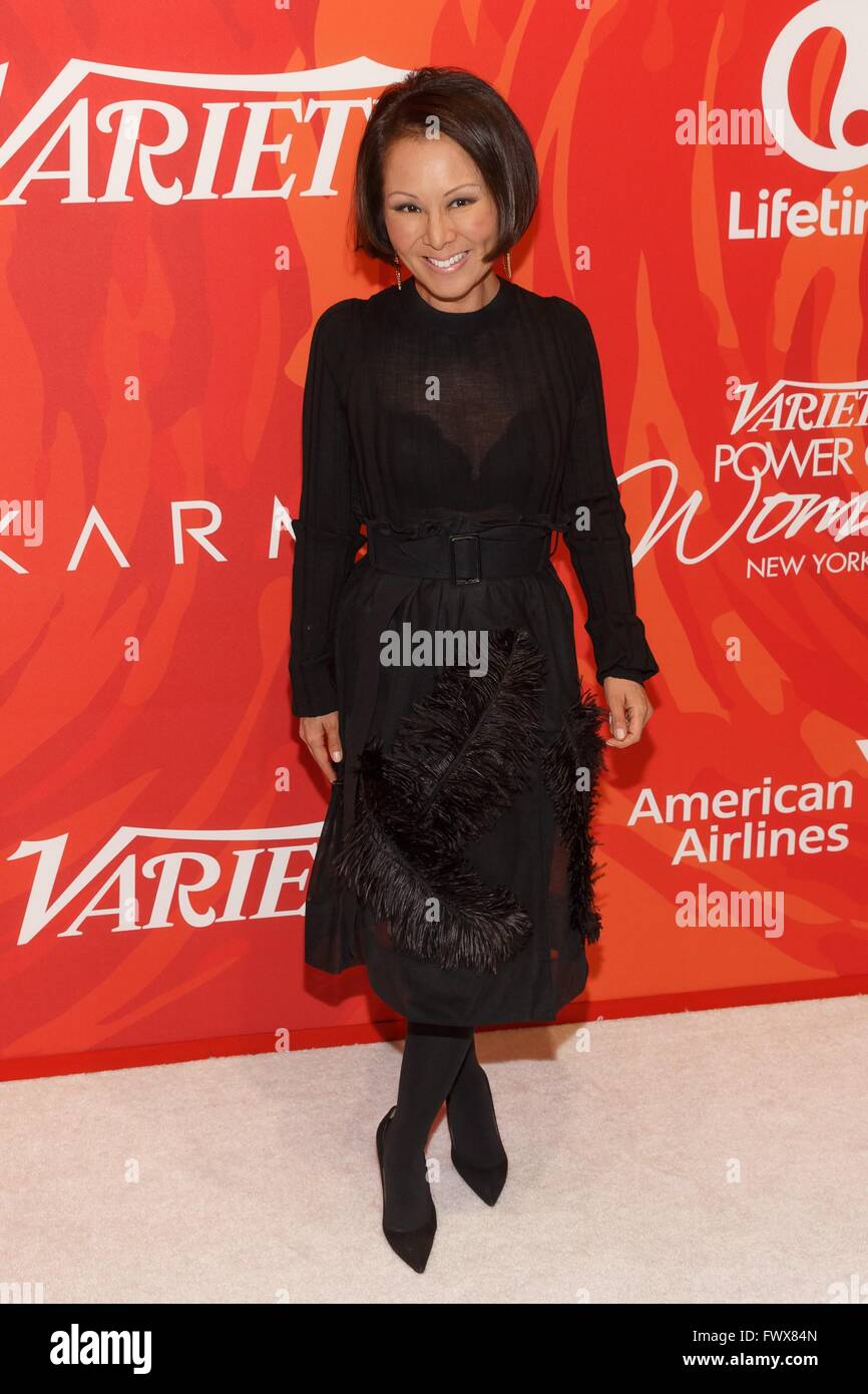 New York, NY, USA. 8th Apr, 2016. Alina Cho at arrivals for Variety's ...