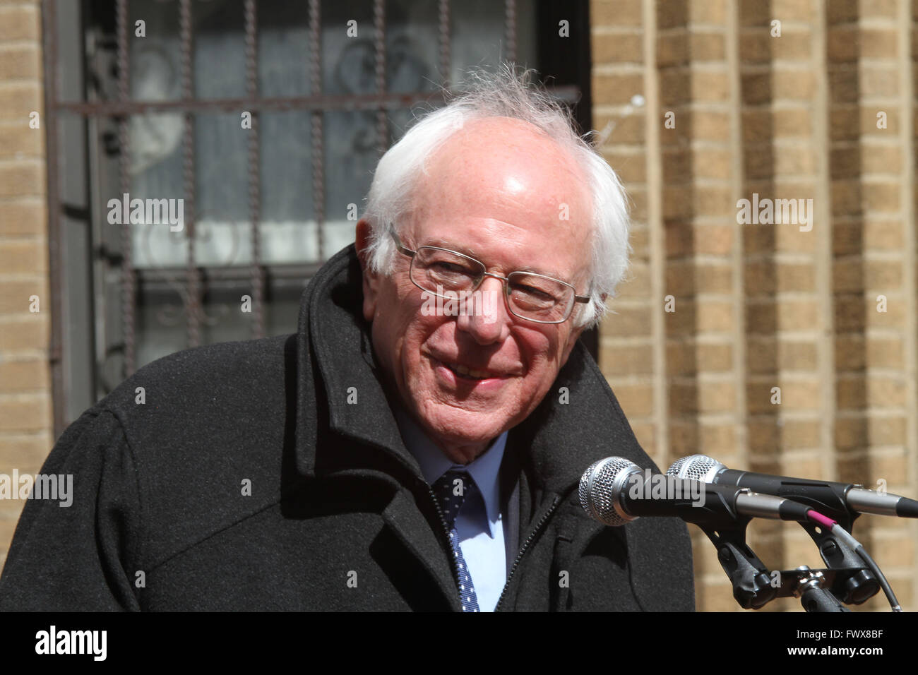 New York, New York, USA. 8th Apr, 2016. Bernie Sanders Campaign Rally ...