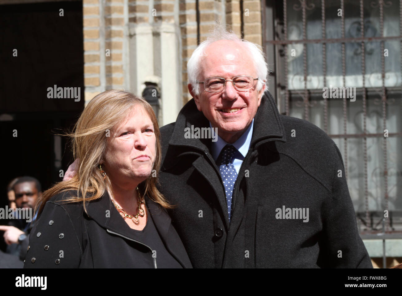 New York, New York, USA. 8th Apr, 2016. Bernie Sanders Campaign Rally ...