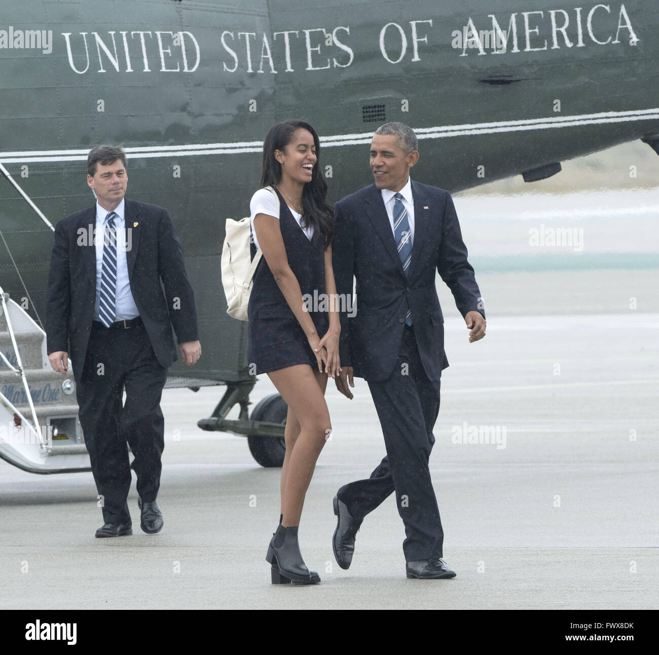 Los Angeles, California, USA. 8th Apr, 2016. President BARACK OBAMA ...