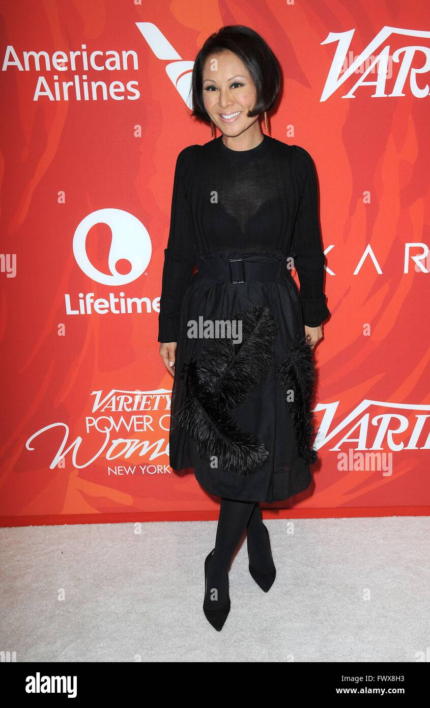 New York, NY, USA. 8th Apr, 2016. Alina Cho at arrivals for Variety's ...