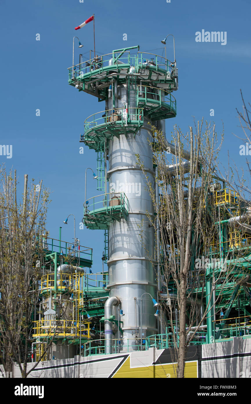 Viggiano, Italy. 06th Apr, 2016. The Oli COVA Centre of Viggiano ...