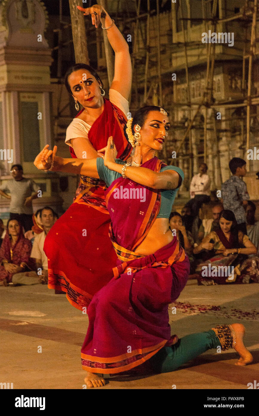 Ajmer, India. 08th Apr, 2016. A dancer performs Indian classical dance ...