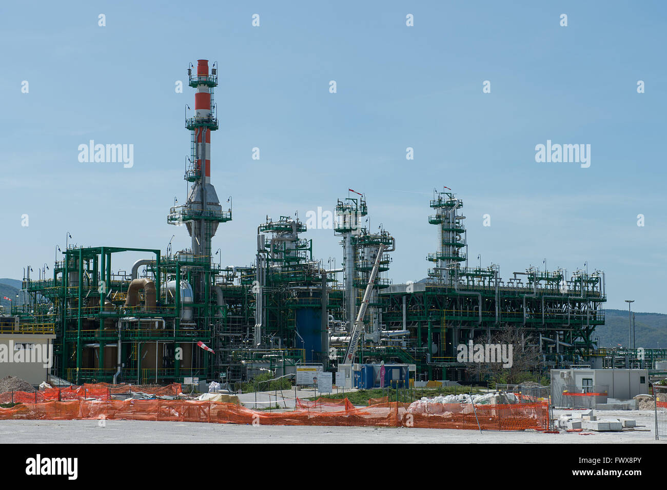 Viggiano, Italy. 06th Apr, 2016. The Oli COVA Centre of Viggiano ...