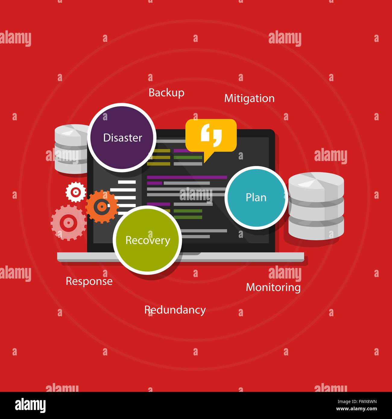 Disaster management center Stock Vector Images - Alamy