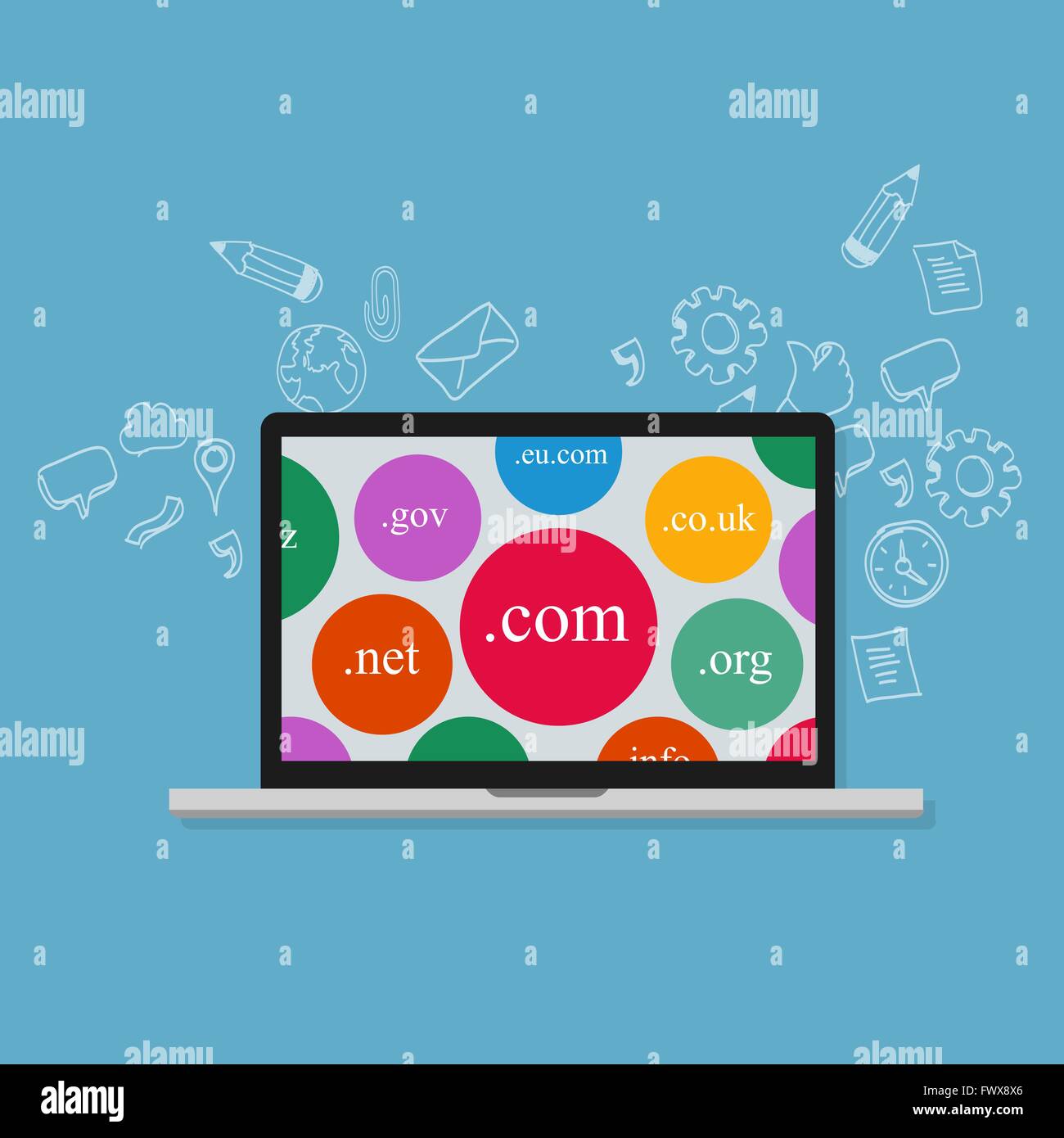 Dot org Stock Vector Images - Alamy