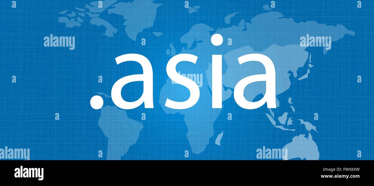 Map of asia Stock Vector Images - Alamy