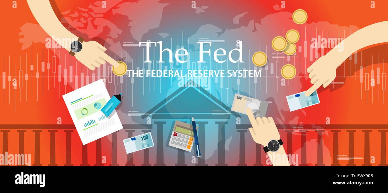 United states interest rates Stock Vector Images - Alamy