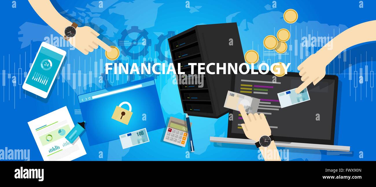 Fintech financial technology hi-res stock photography and images - Alamy