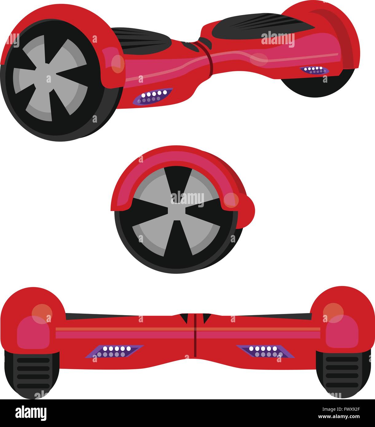 hoverboard hover board vector wheel device technology vehicle rie ...
