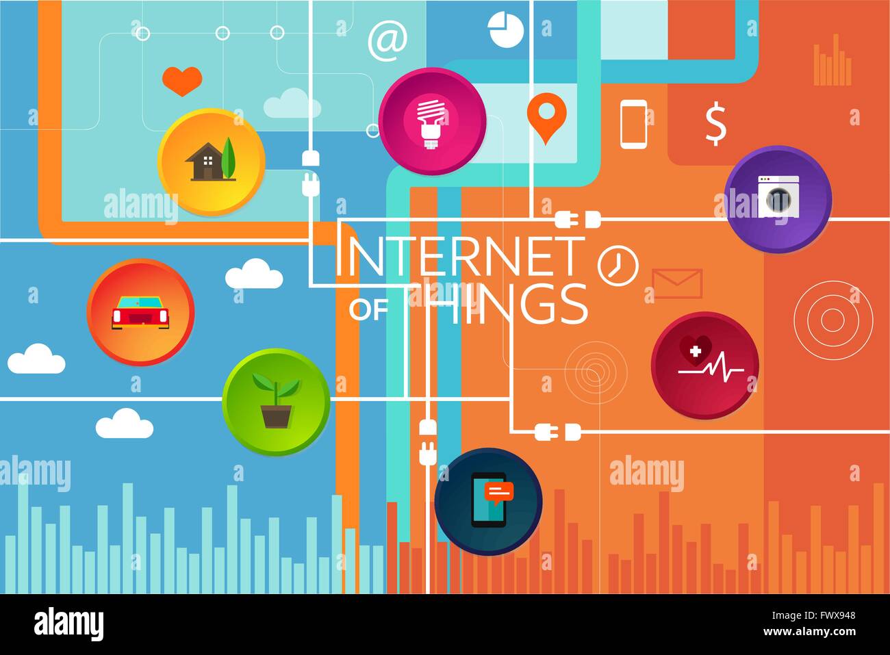 internet of things thing Stock Vector Image & Art - Alamy