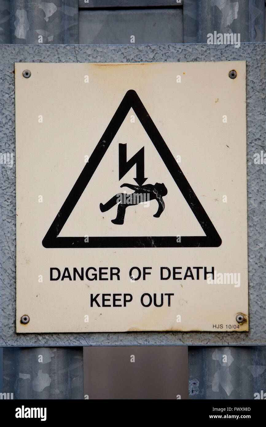 Substation Danger High Resolution Stock Photography and Images - Alamy