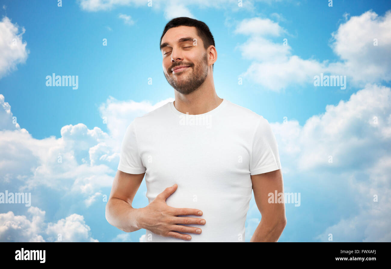 Happy tummy hi-res stock photography and images - Alamy