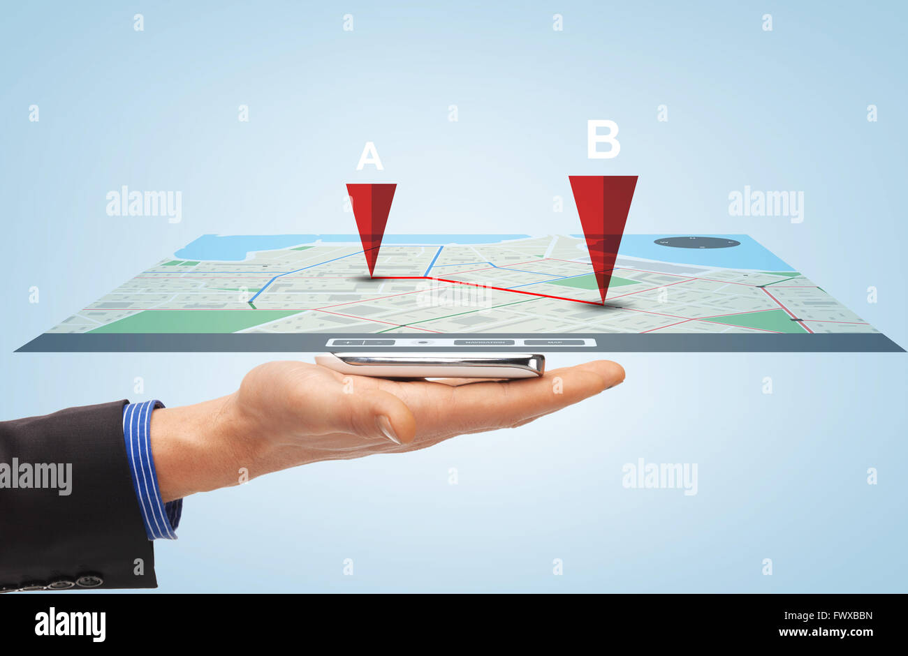 Navigator map hi-res stock photography and images - Alamy