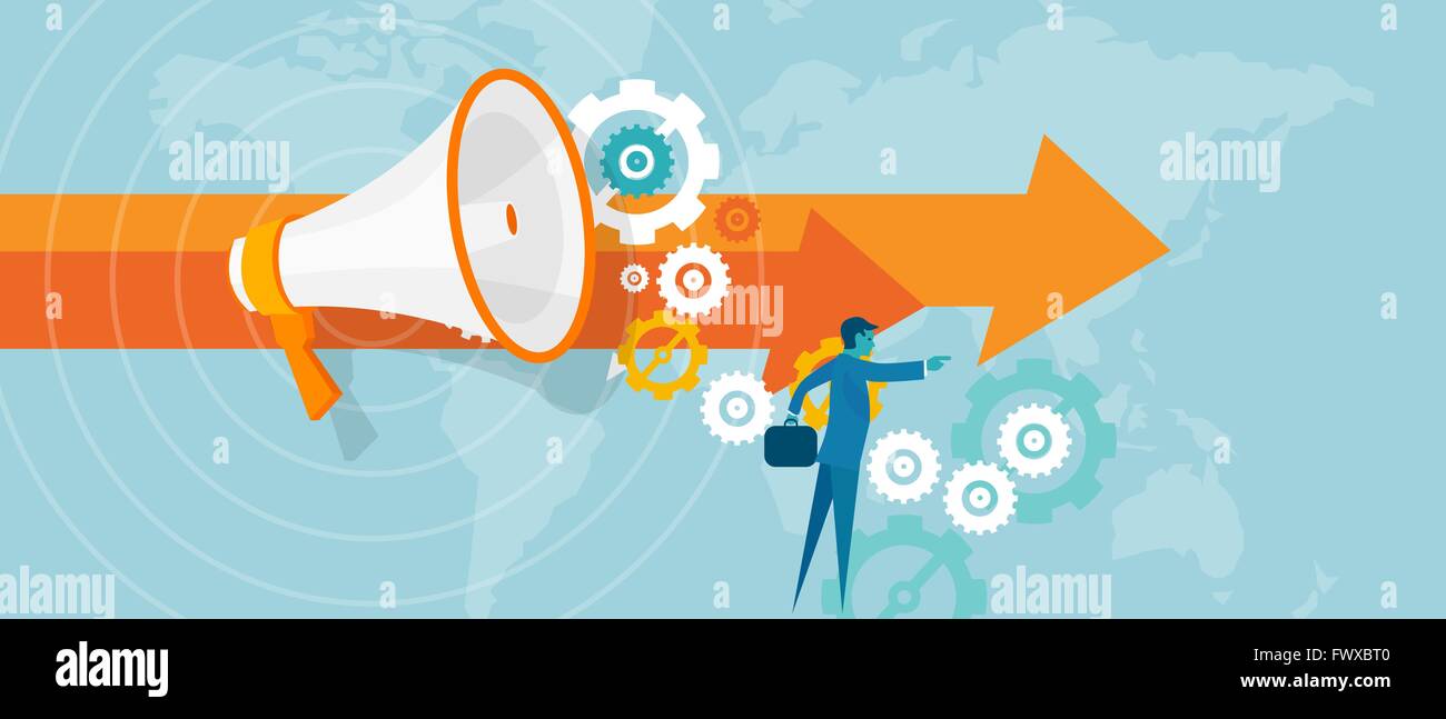 leader leadership in business concept team work vision visionary for ...