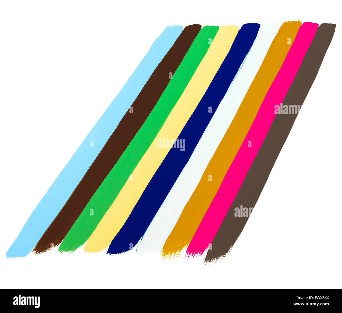 Rainbow coloured wall hi-res stock photography and images - Alamy