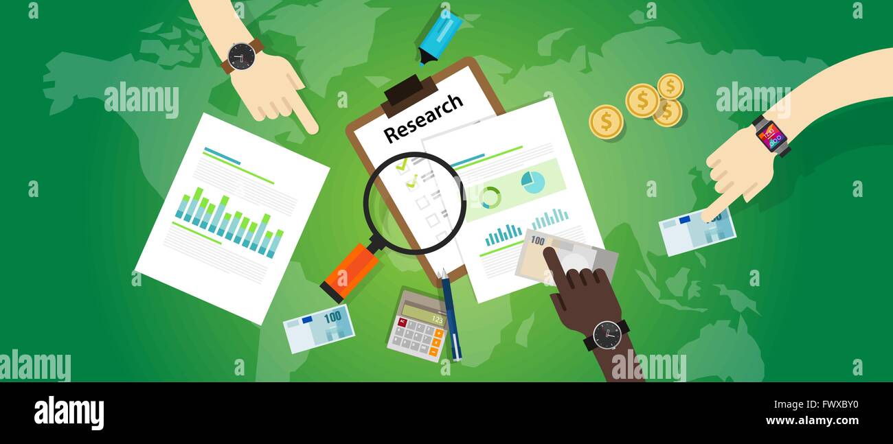 market research analysis chart bar pie business process product ...