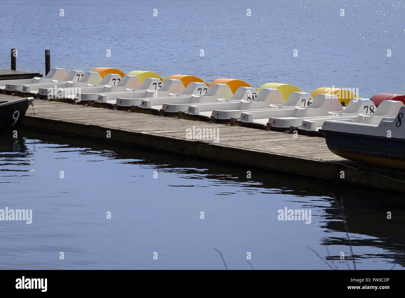 Boating Lake Pedal Boats High Resolution Stock Photography and Images ...