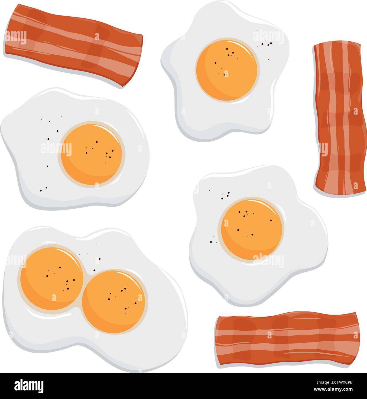 Clipart Eggs And Bacon