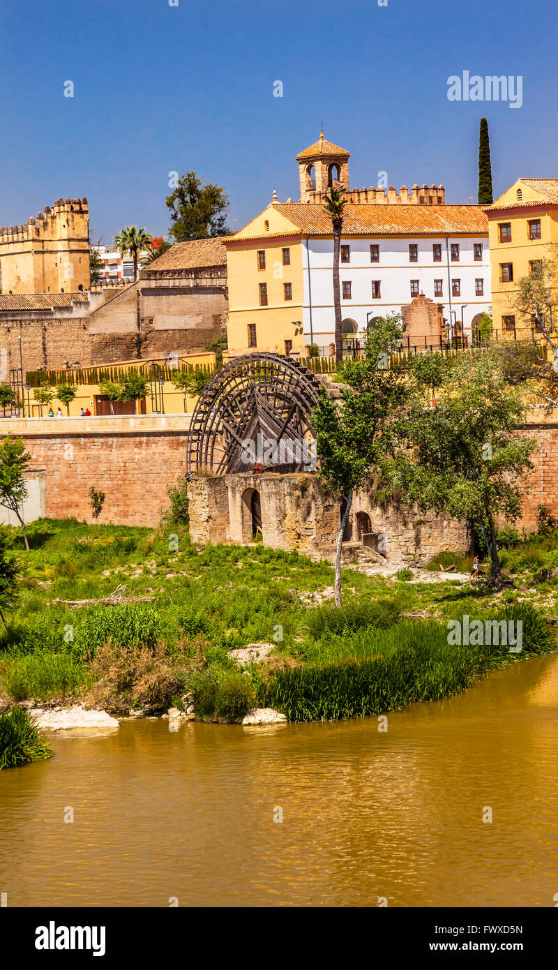 Ancient Waterwheel River Guadalquivir Cordoba Spain Stock Photo - Alamy