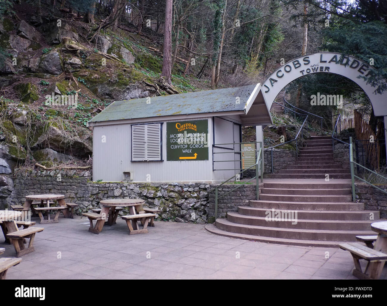 Ladder cheddar gorge hi-res stock photography and images - Alamy