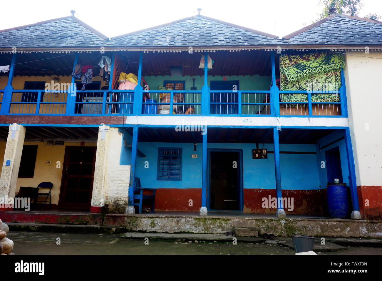 Old fashioned Indian Rustic house Stock Photo - Alamy