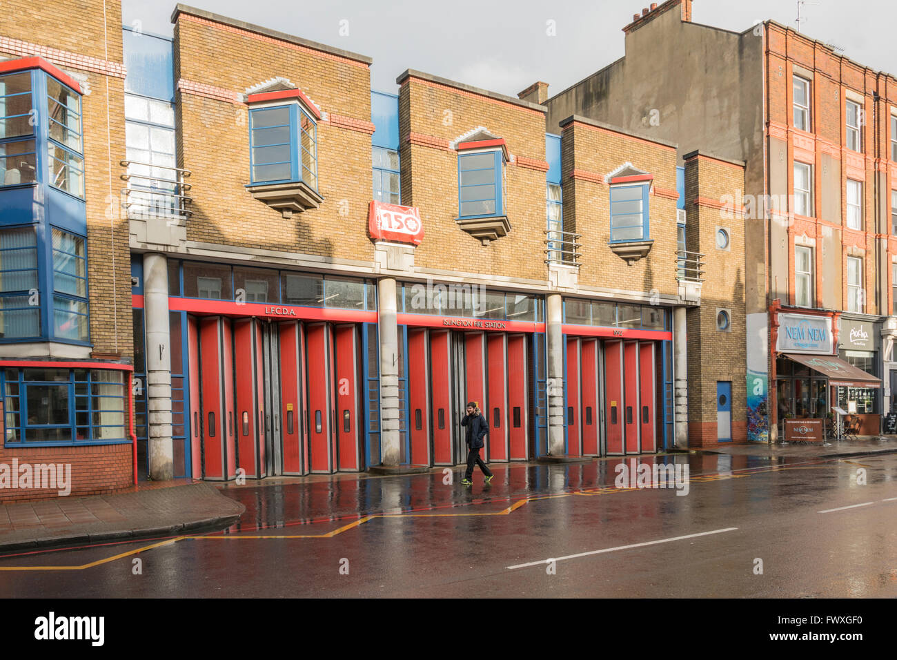 At islington fire station hi-res stock photography and images - Alamy