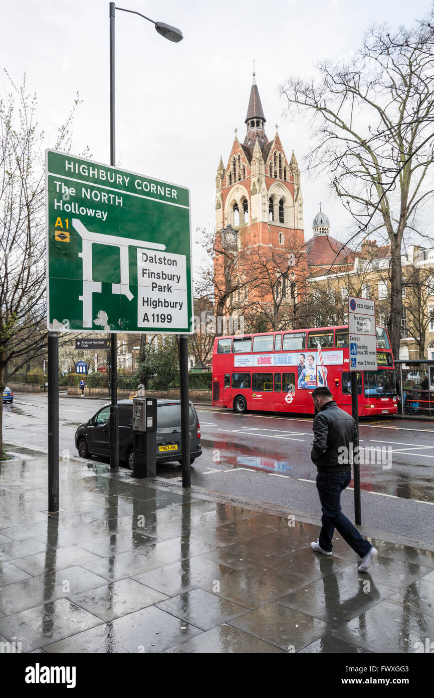 Upper Street, Islington, London, UK Stock Photo - Alamy