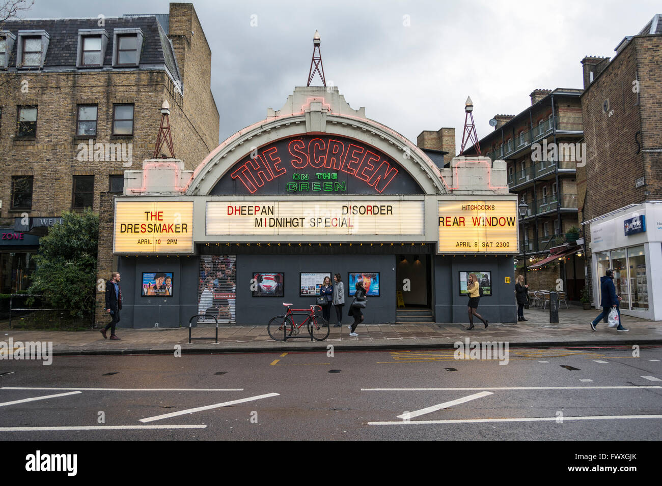 Exterior of the Screen on the Green cinema on Upper Street, Islington ...