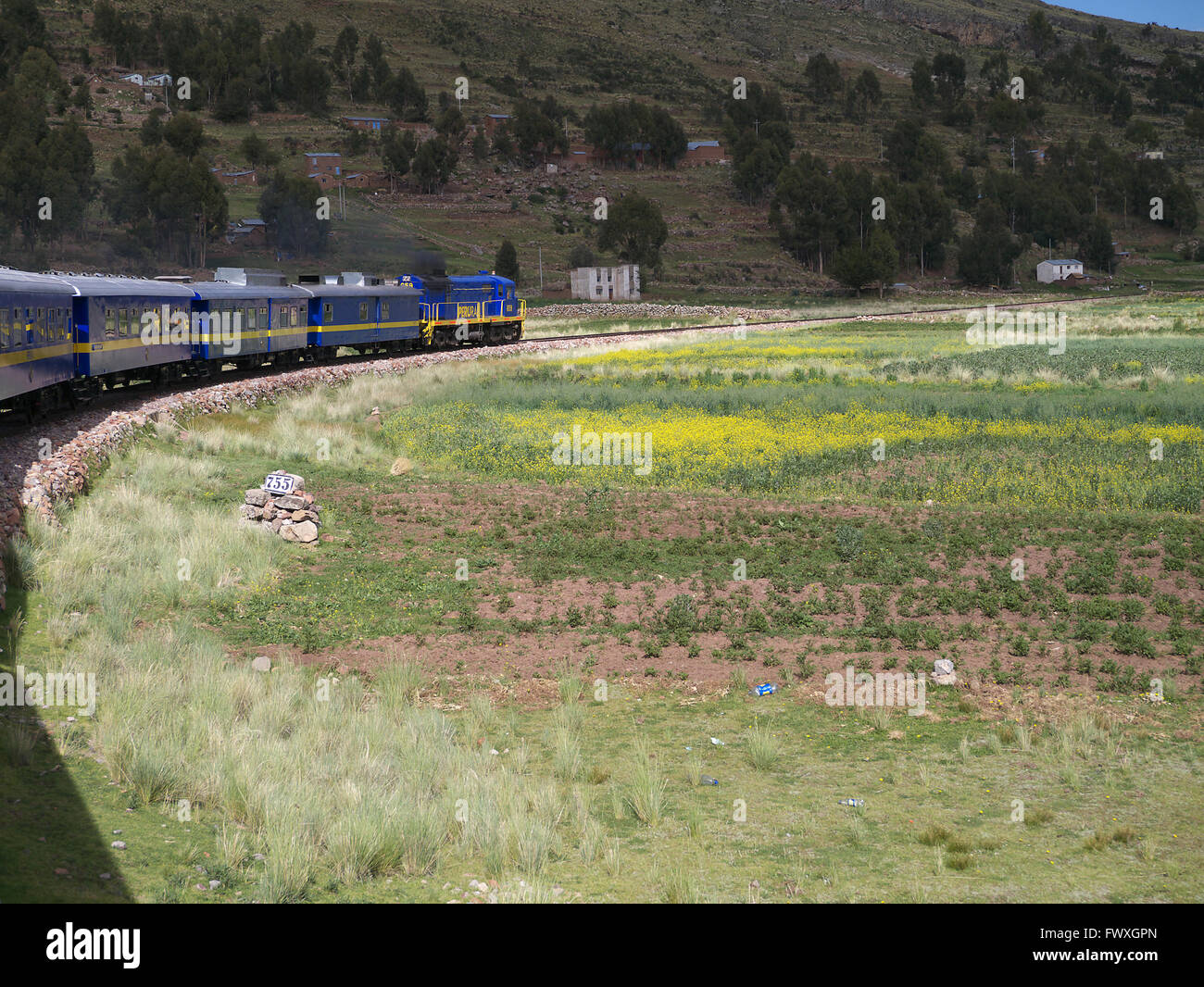 Peruvian scenery in the high Andean Mountains from the comfort of the ...