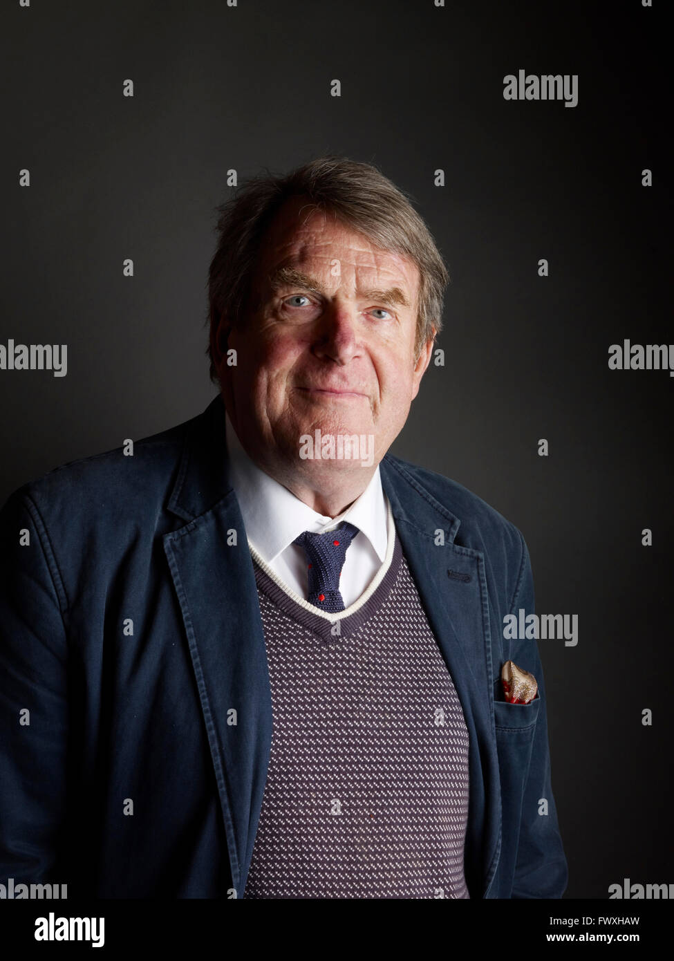Jeremy Lewis at the Oldie Literary Lunch 08-3-16 Stock Photo - Alamy