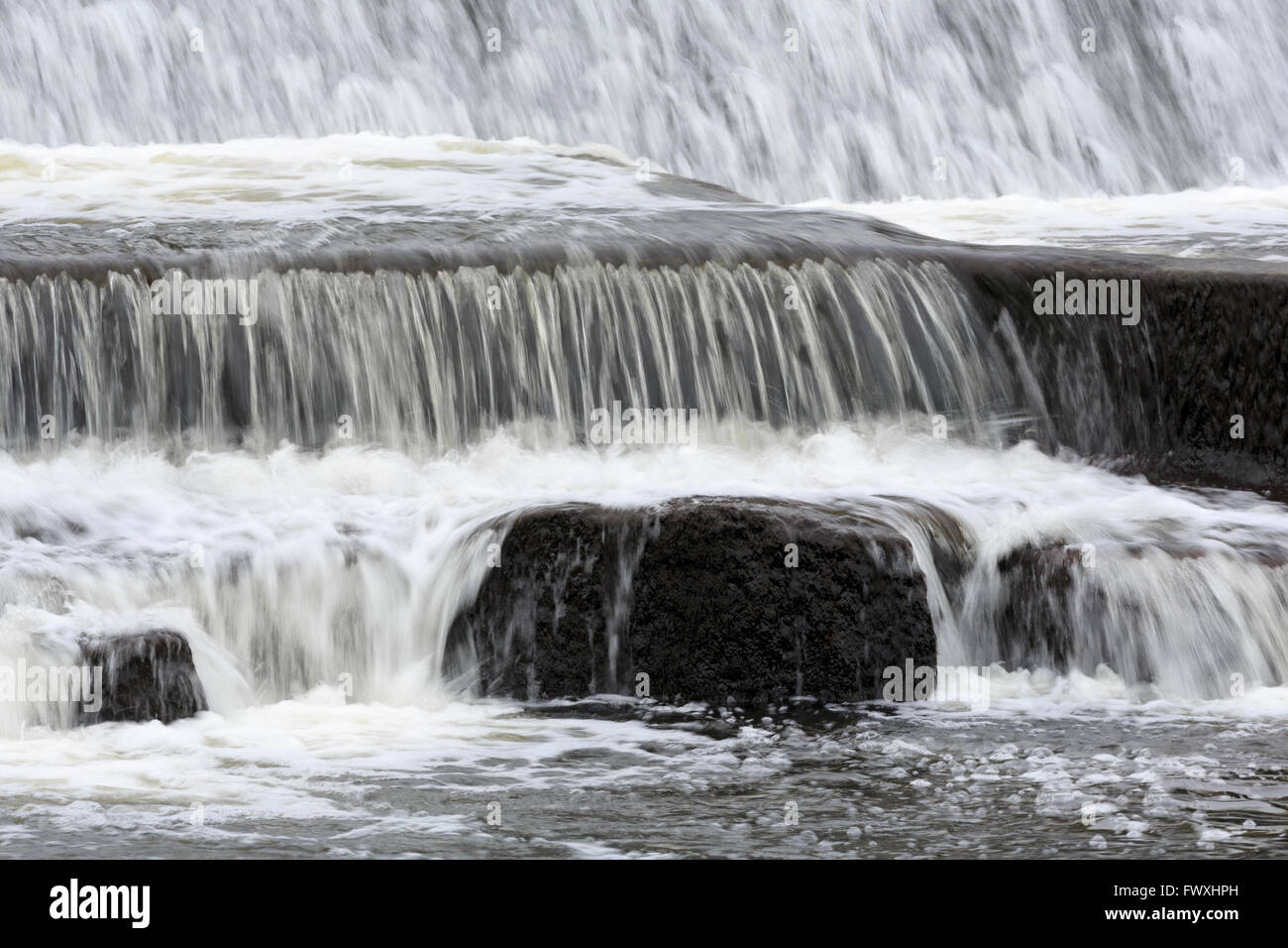 River Liffey, Lucan Village, County Dublin, Ireland, Europe Stock Photo ...