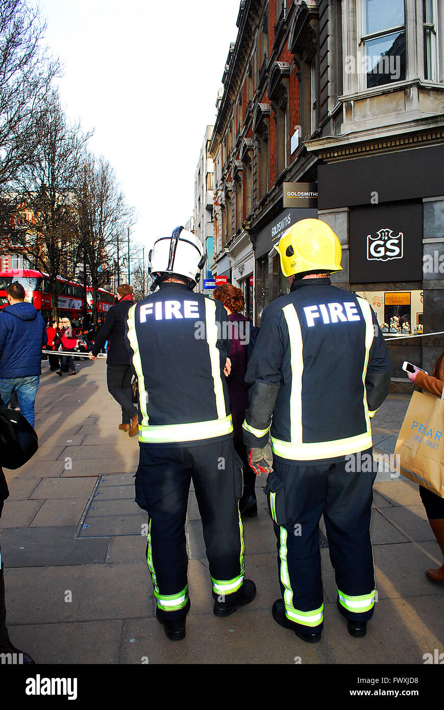 London, United Kingdom. 1st April 2016. London Fire Brigade Attend ...