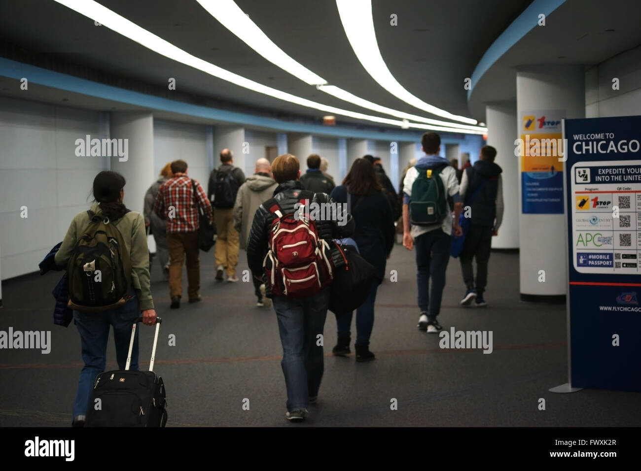 Passengers terminal chicago hi-res stock photography and images - Alamy