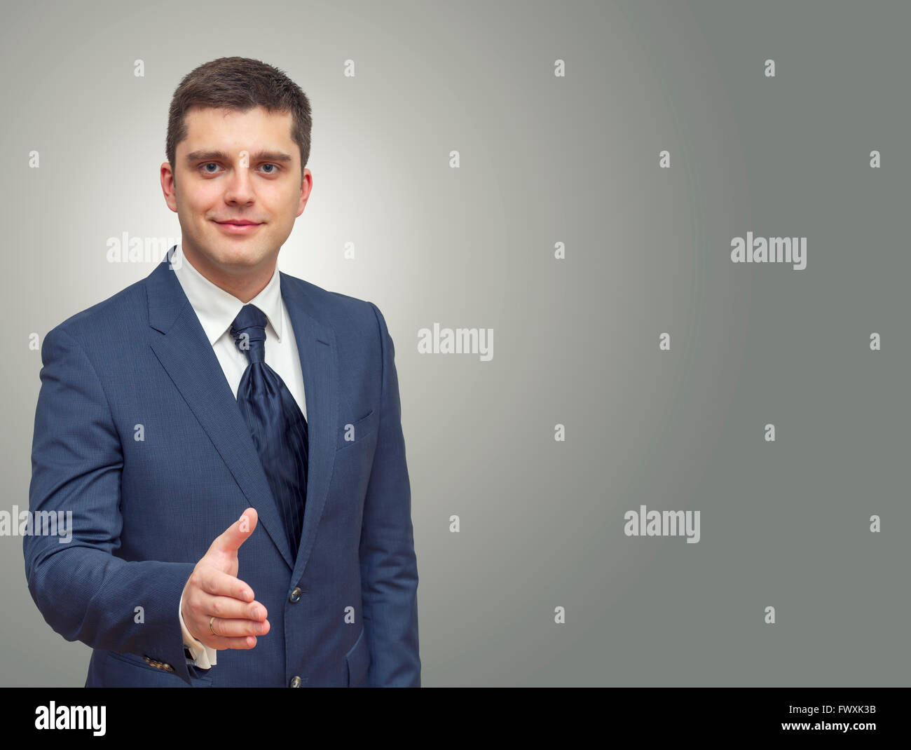 Office hand shake hi-res stock photography and images - Alamy