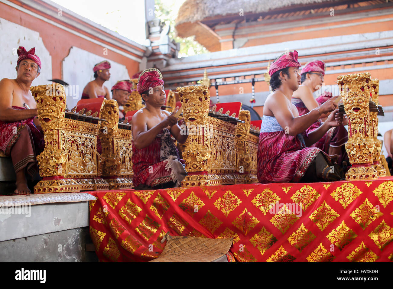UBUD, BALI, INDONESIA - SEPTEMBER 20: Traditional dance Legong and ...