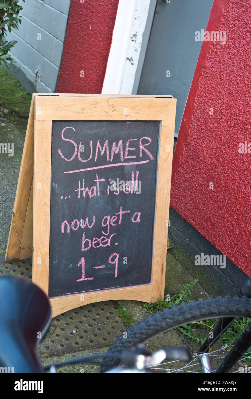 Warm beer sign hi-res stock photography and images - Alamy