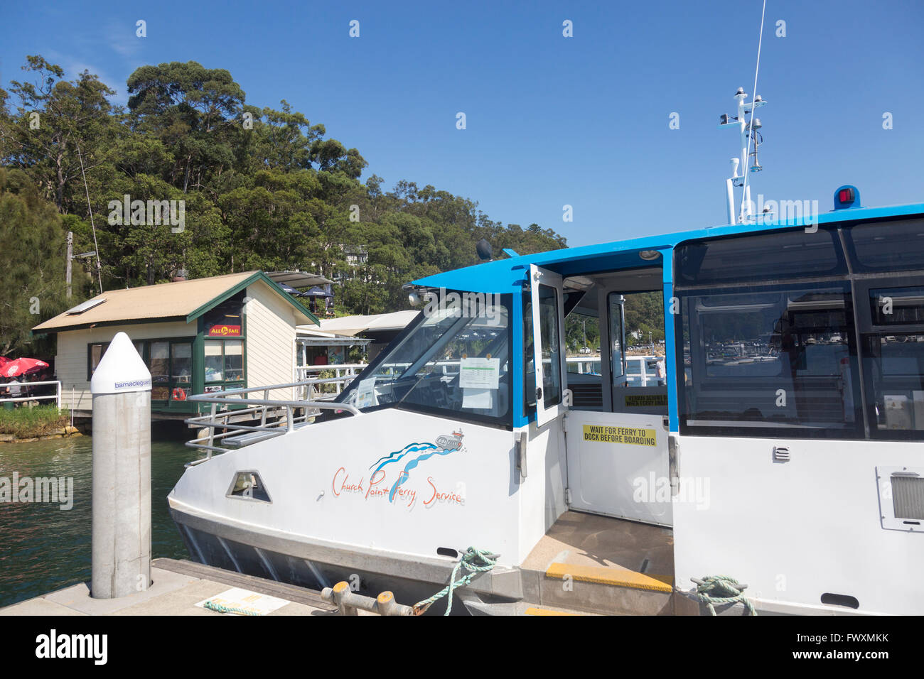 Church Point ferry service moves people between Church Point and ...