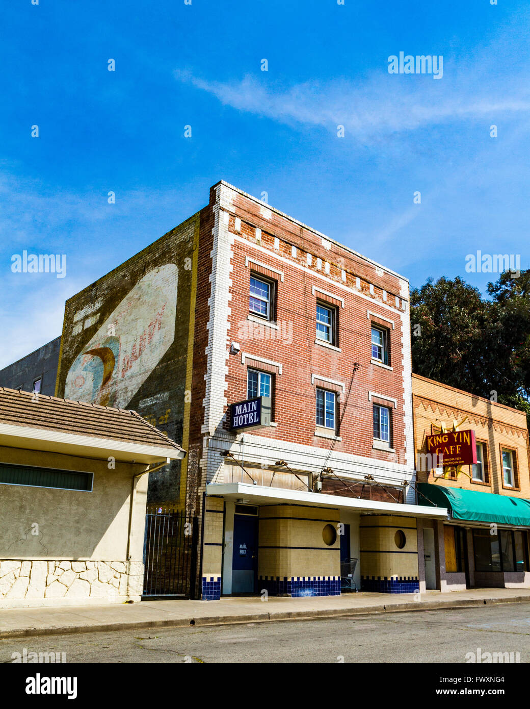 The Main Hotel at 4 South Main Street in Lodi located in the historic ...