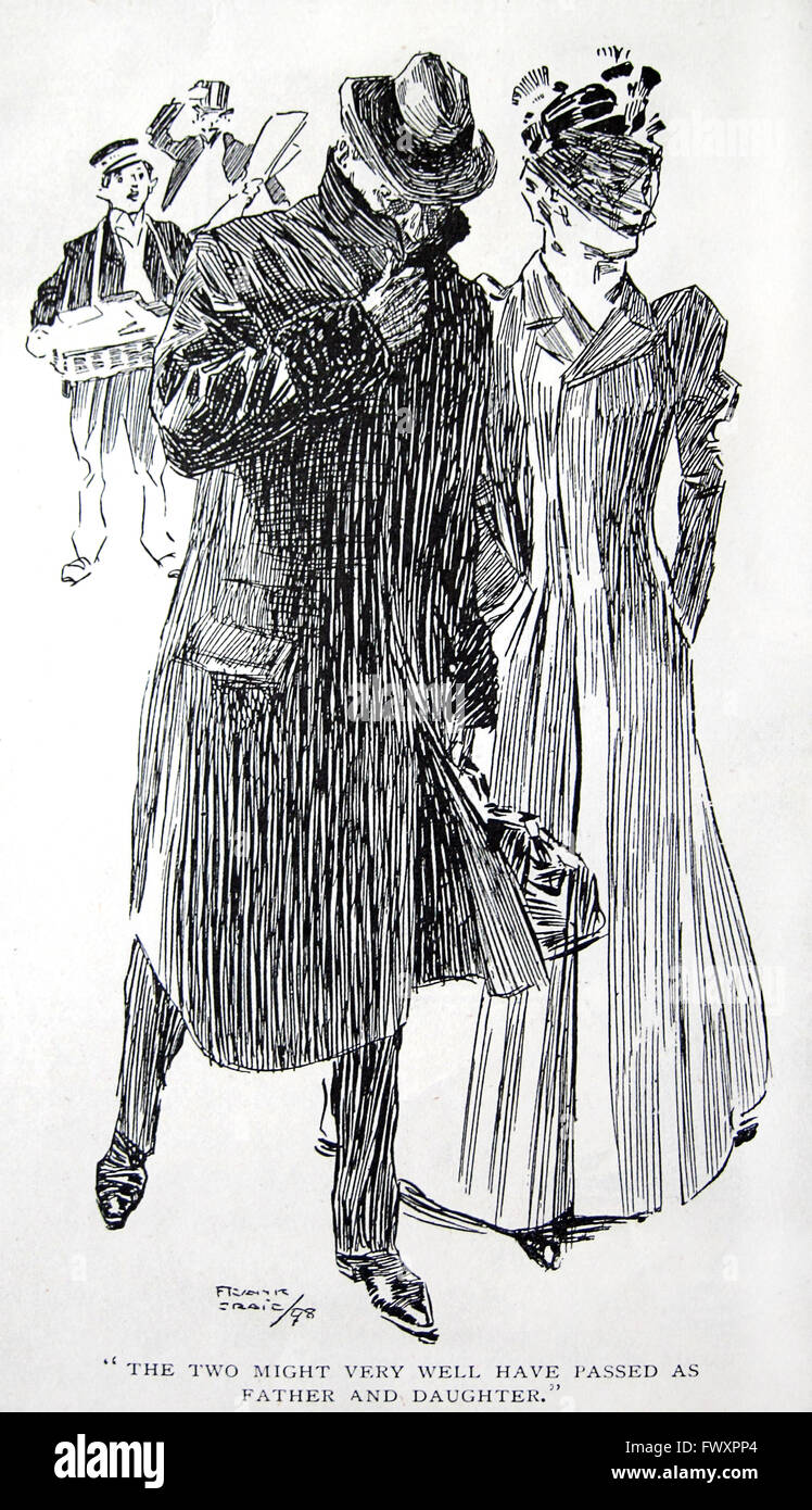 1898 Frank Craig illustration for the Arthur Conan Doyle "Sherlock ...