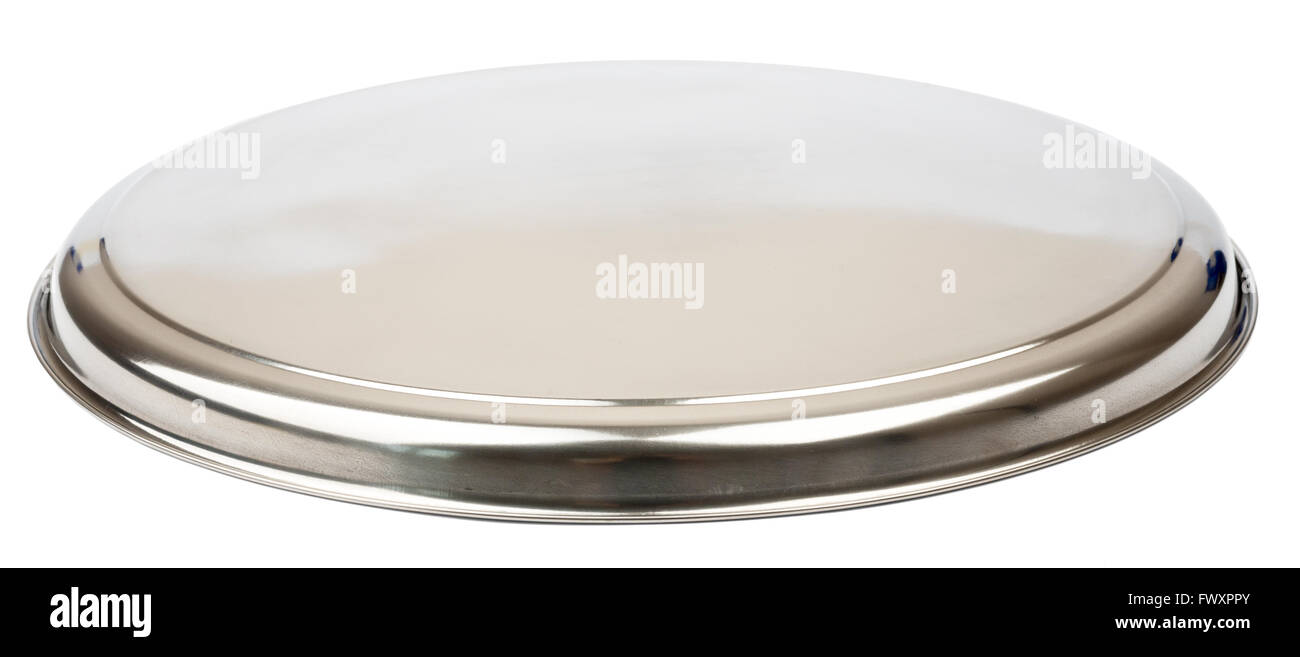 Round steel tray Stock Photo - Alamy
