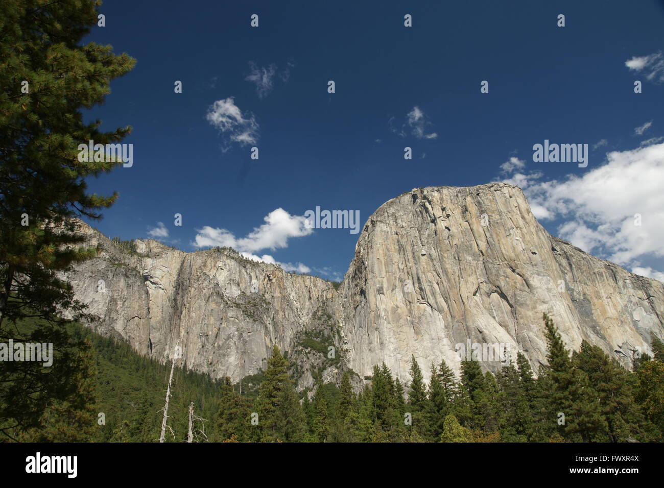 El Capitan Peak, Yosemite National Park, Sierra Nevada, California, USA ...