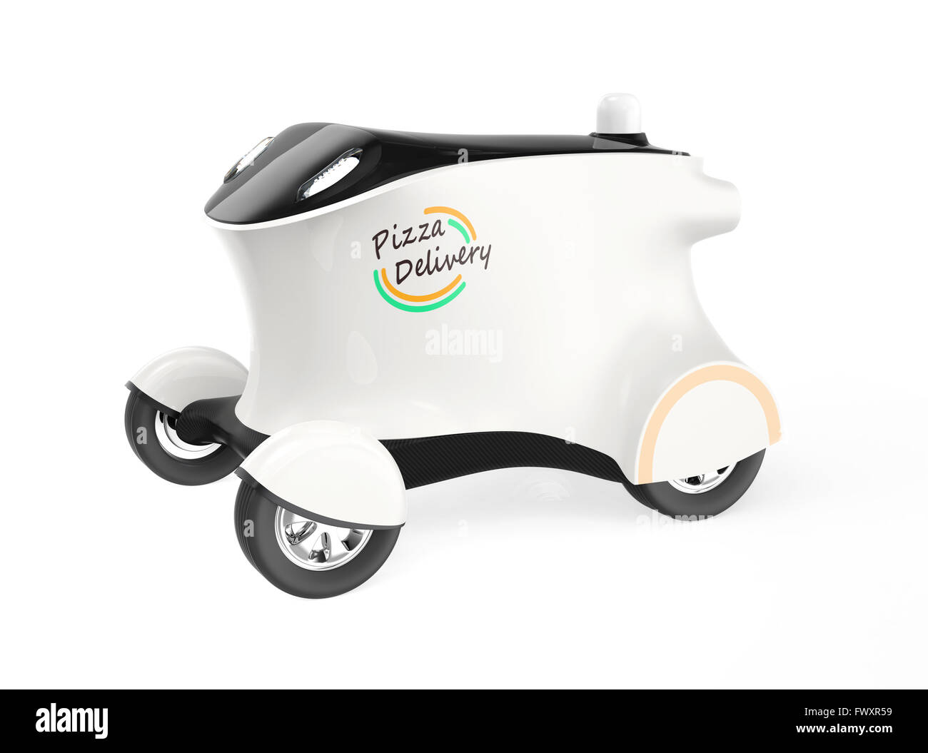 Package food delivery in Cut Out Stock Images & Pictures - Alamy