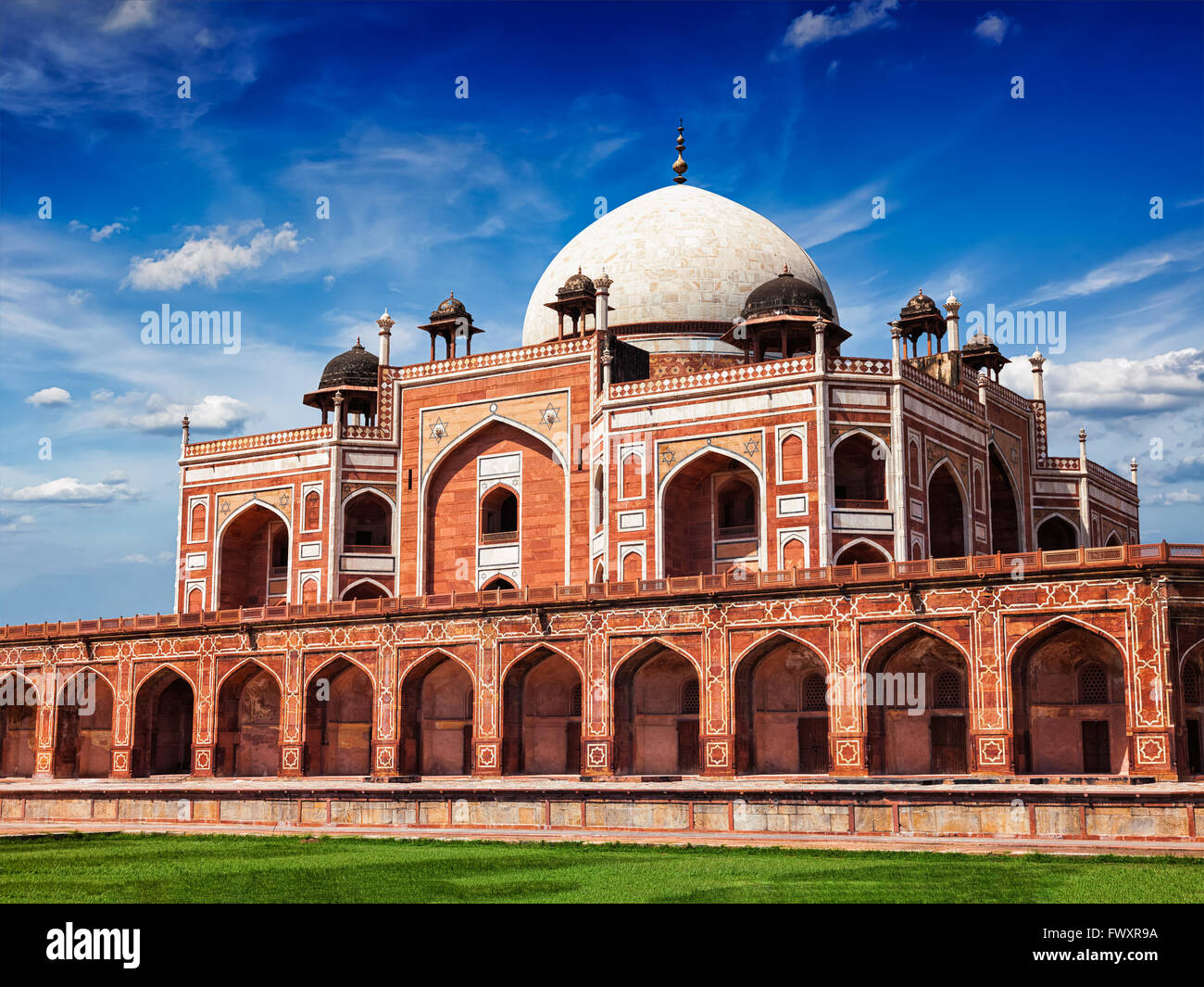 Humayun's Tomb. Delhi, India Stock Photo - Alamy