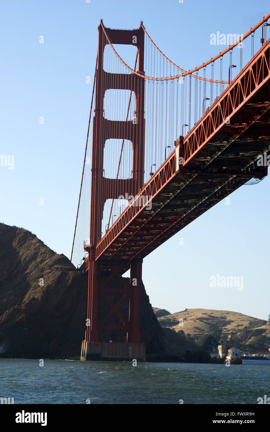 Golden Gate Bridge, San Francisco, California, USA, a suspension bridge ...