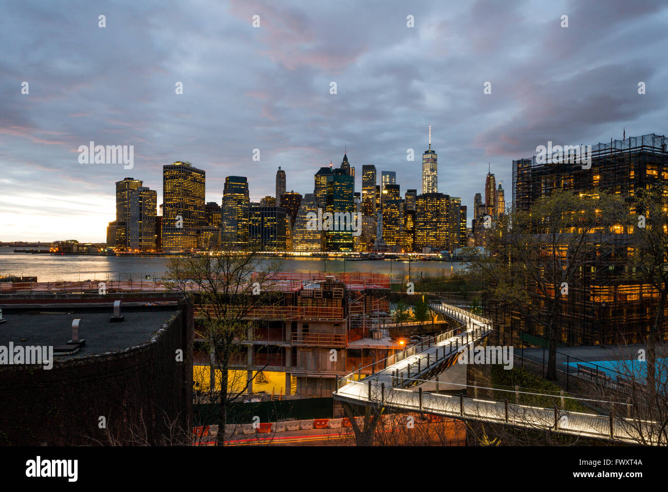 Brooklyn heights promenade new york hi-res stock photography and images ...