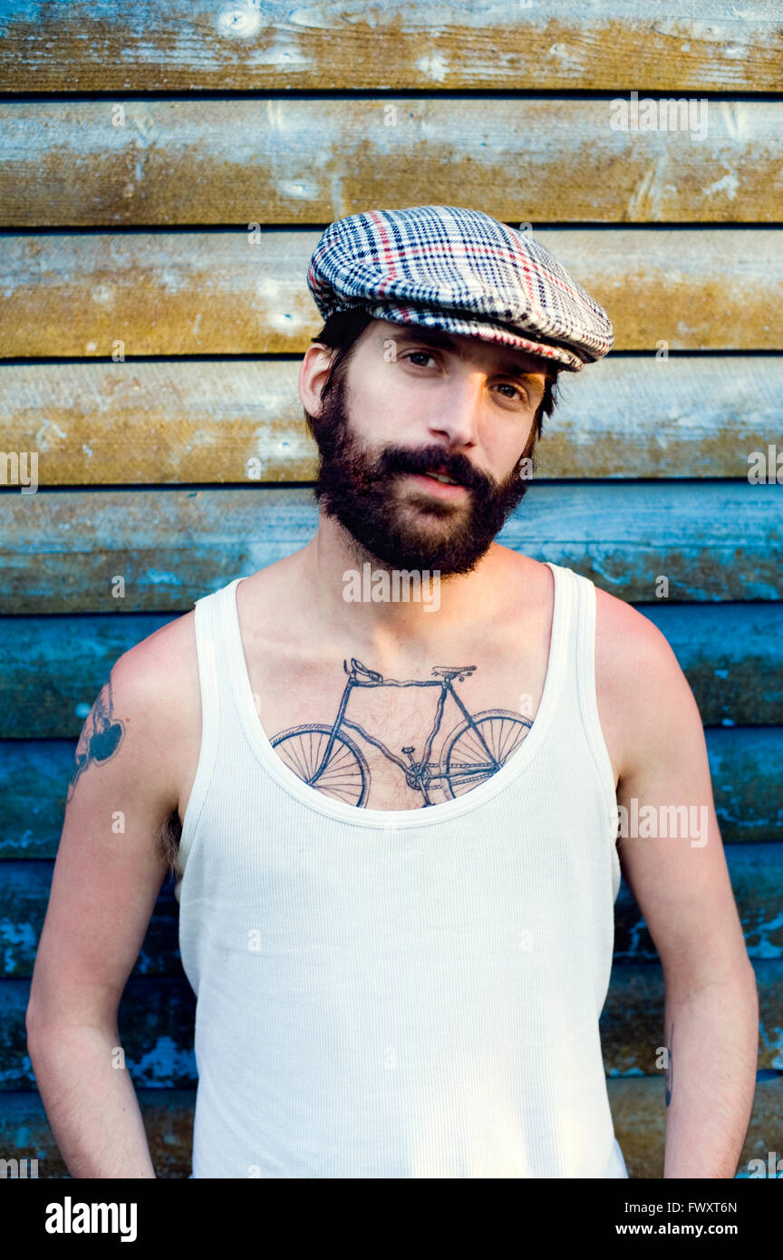 Flat hat hi-res stock photography and images - Alamy