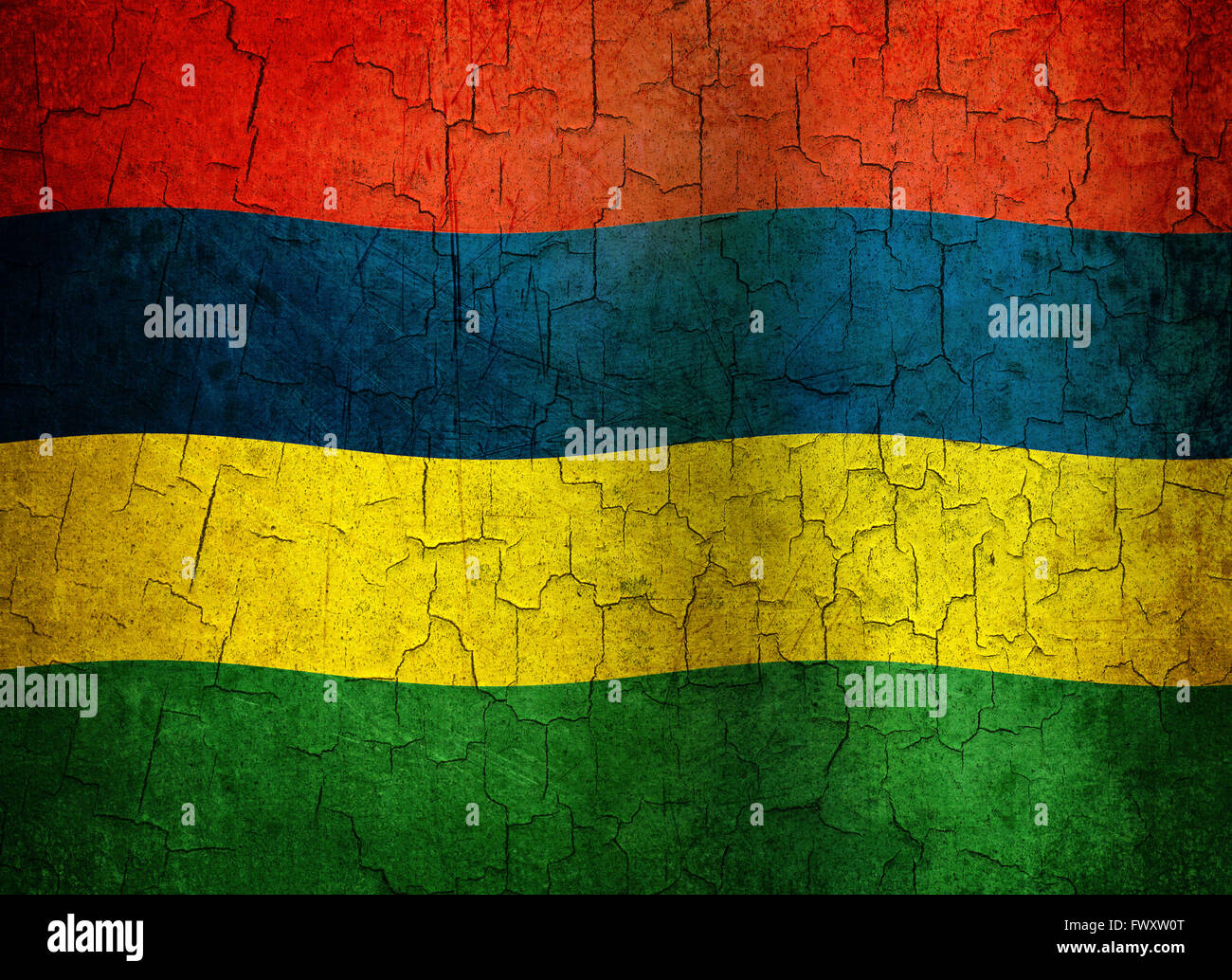 Mauritius flag hi-res stock photography and images - Alamy