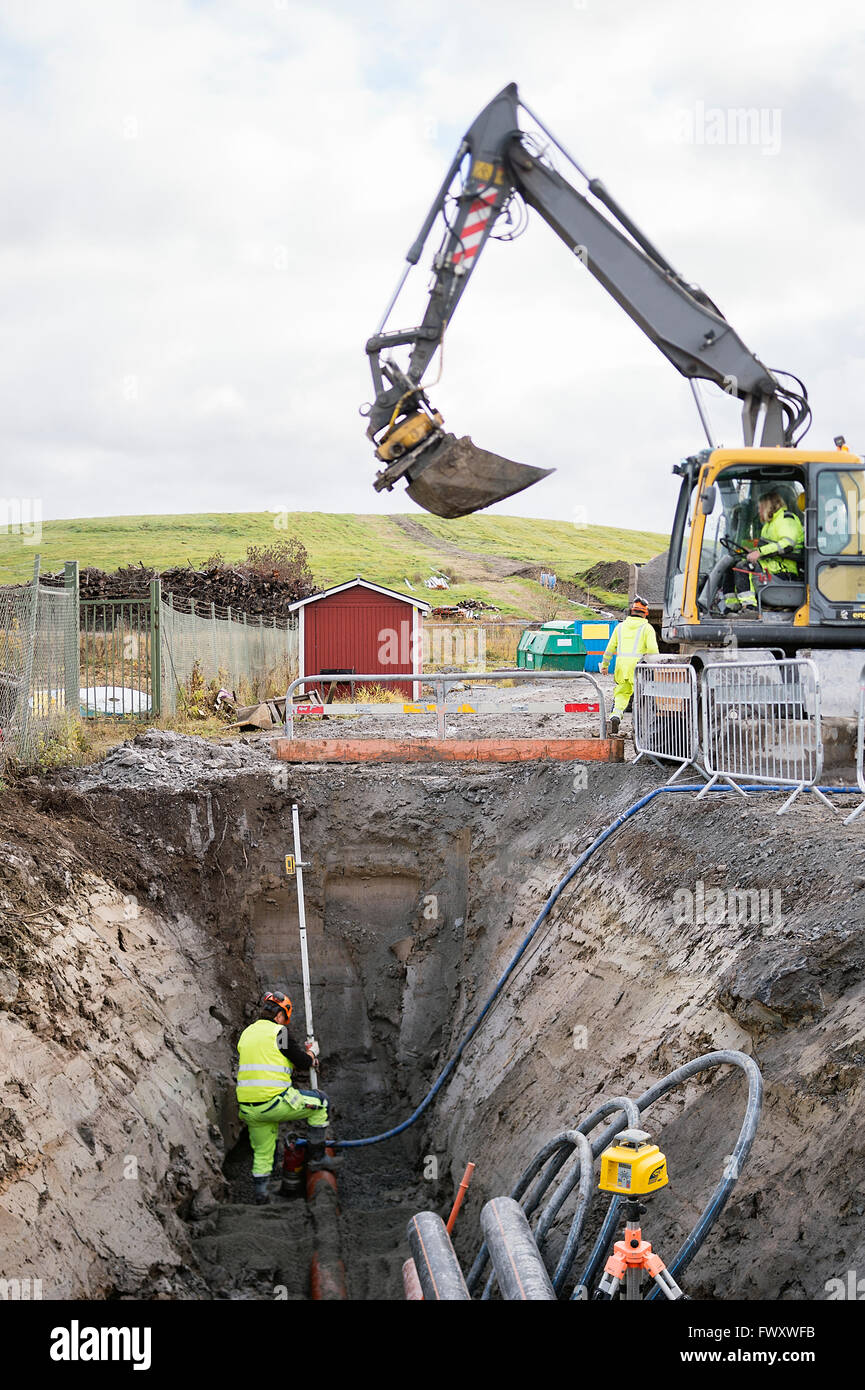 Sewage workers hi-res stock photography and images - Alamy